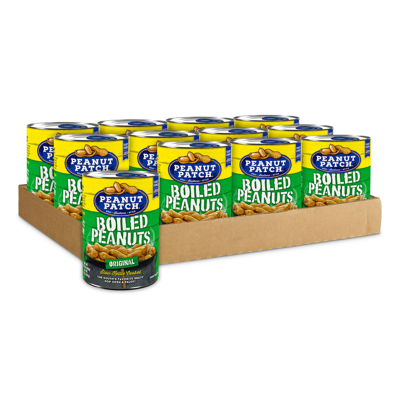 Original Boiled Peanuts (13.5oz, 12 Pack) – Peanut Patch Boiled Peanuts